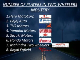 Advertising strategy of two wheeler industry | PPTX