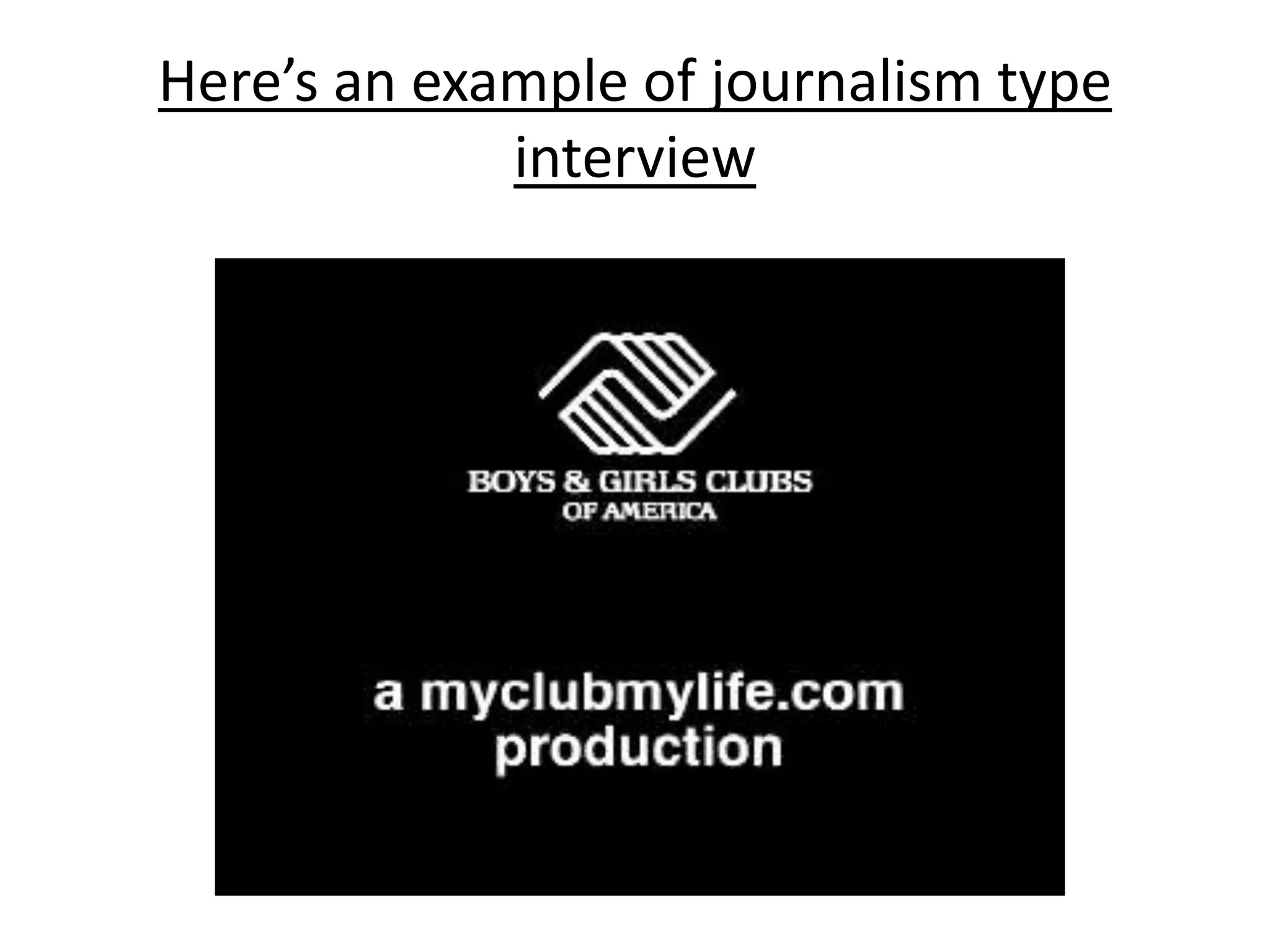 Interview and its types | PPTX