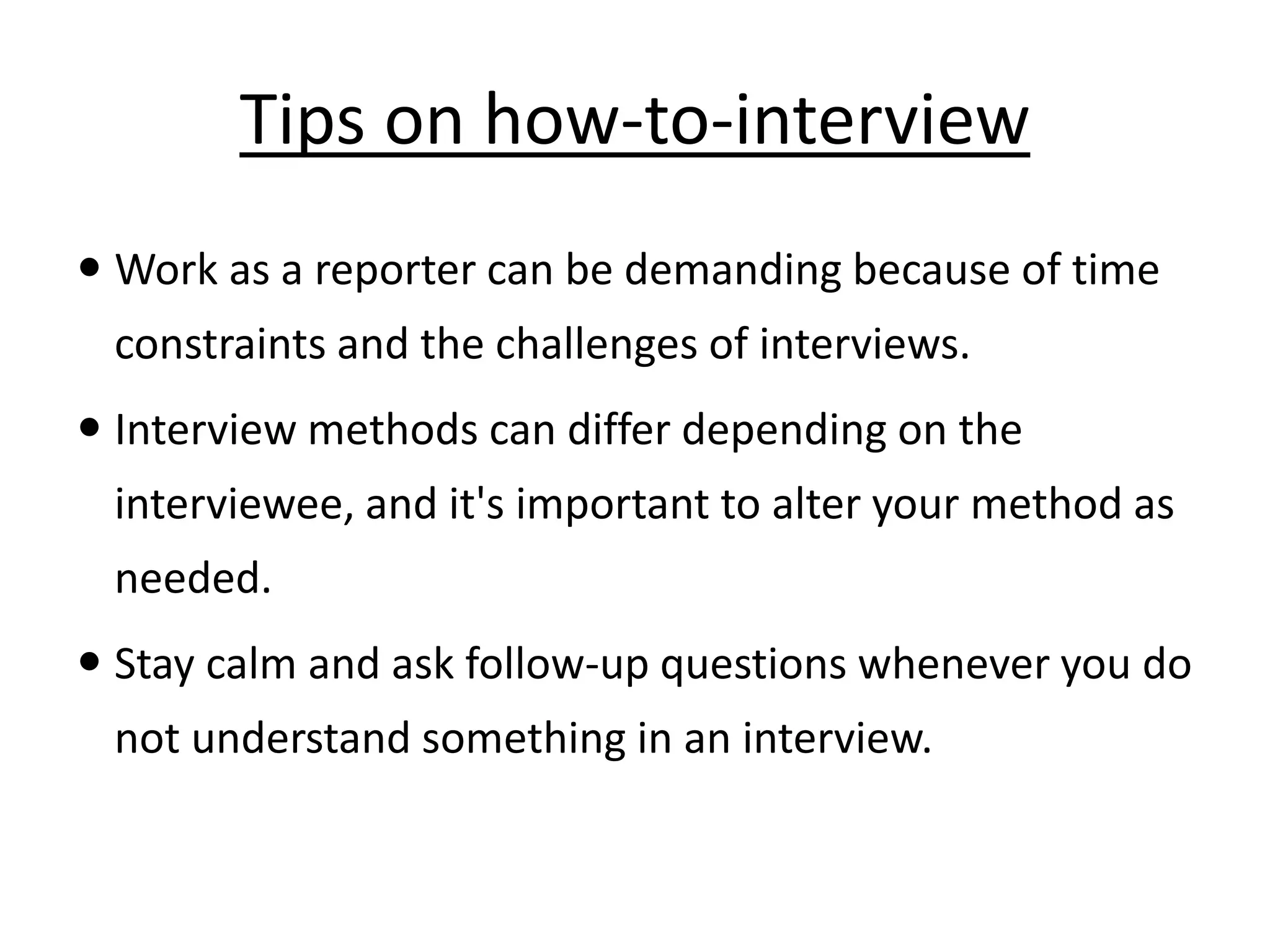 Interview and its types | PPTX