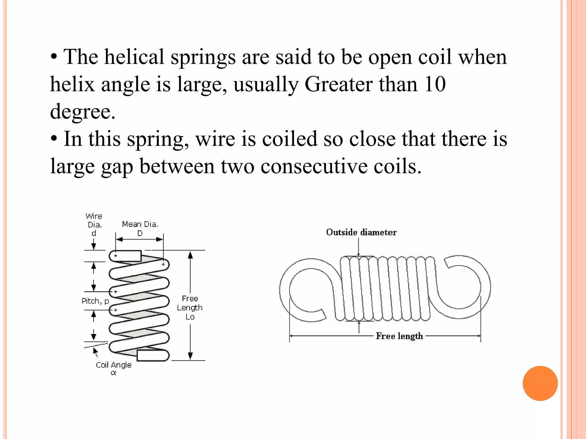 Types of springs Design Machine Elements (DME) | PPTX