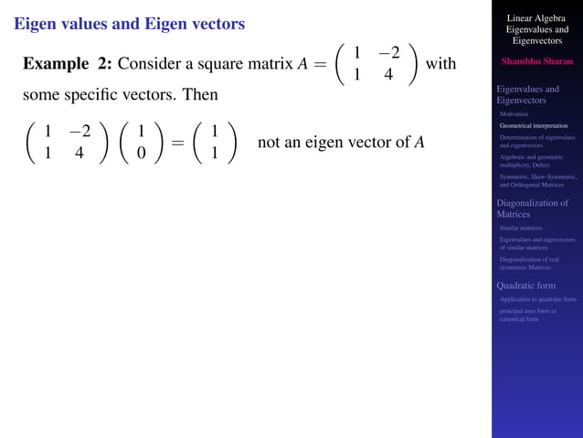 PPT on Eigen values and Eigen vectors.pdf