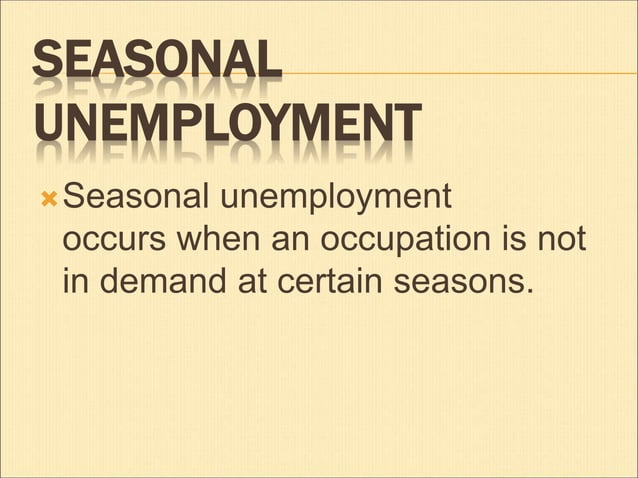 unemployment powerpoint presentation | PPT | Job Market | Economy