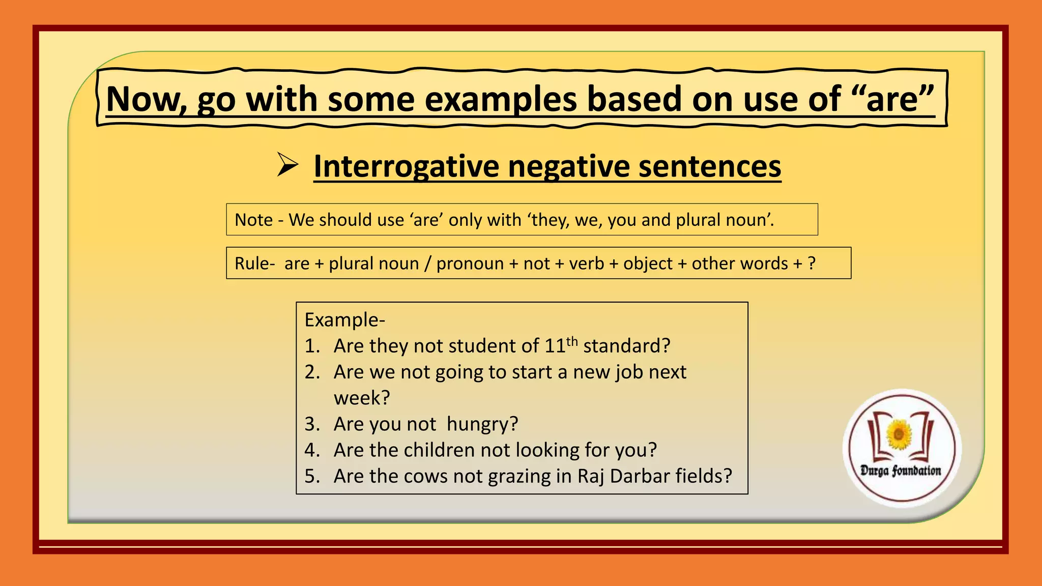 ppt on use of is, am, are....pptx