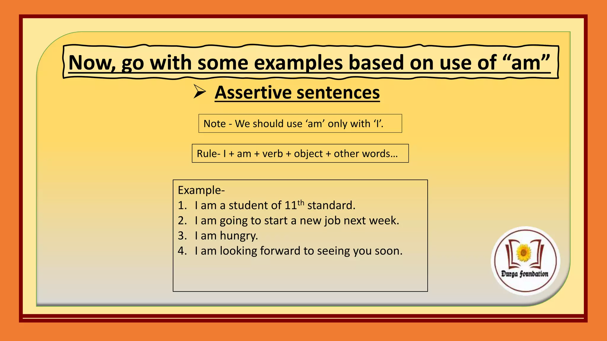 ppt on use of is, am, are....pptx