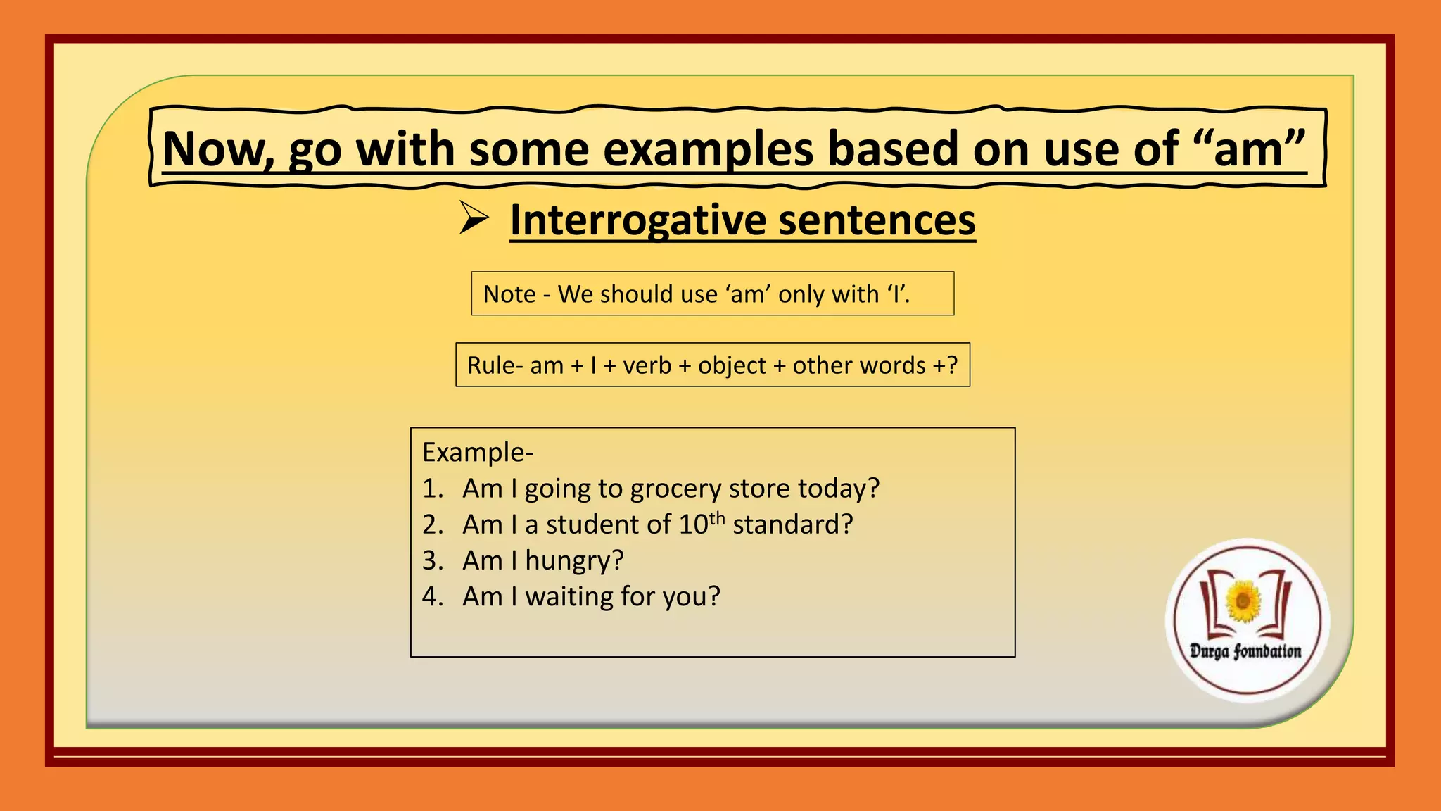 ppt on use of is, am, are....pptx