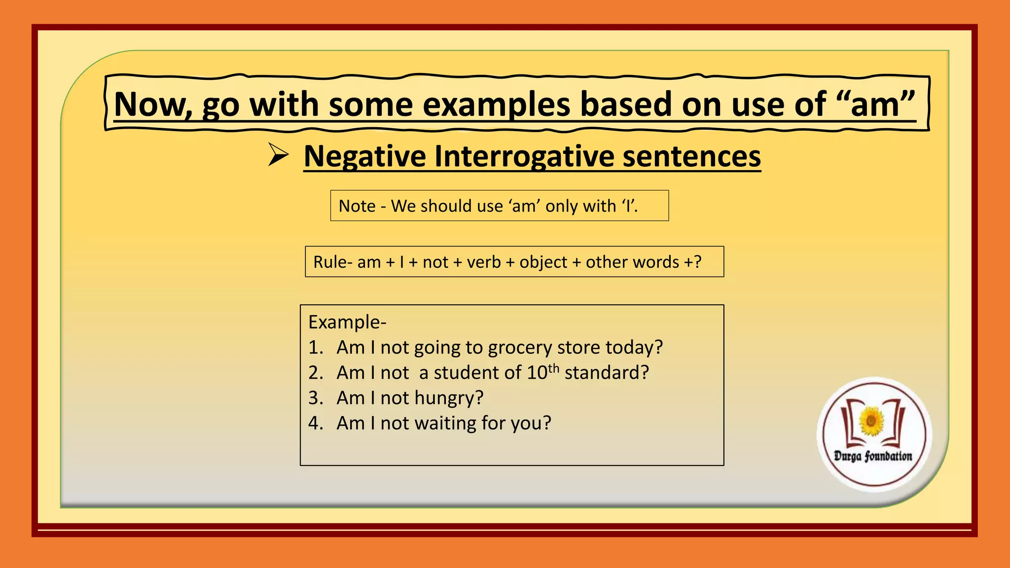 ppt on use of is, am, are....pptx