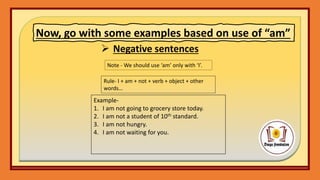 ppt on use of is, am, are....pptx