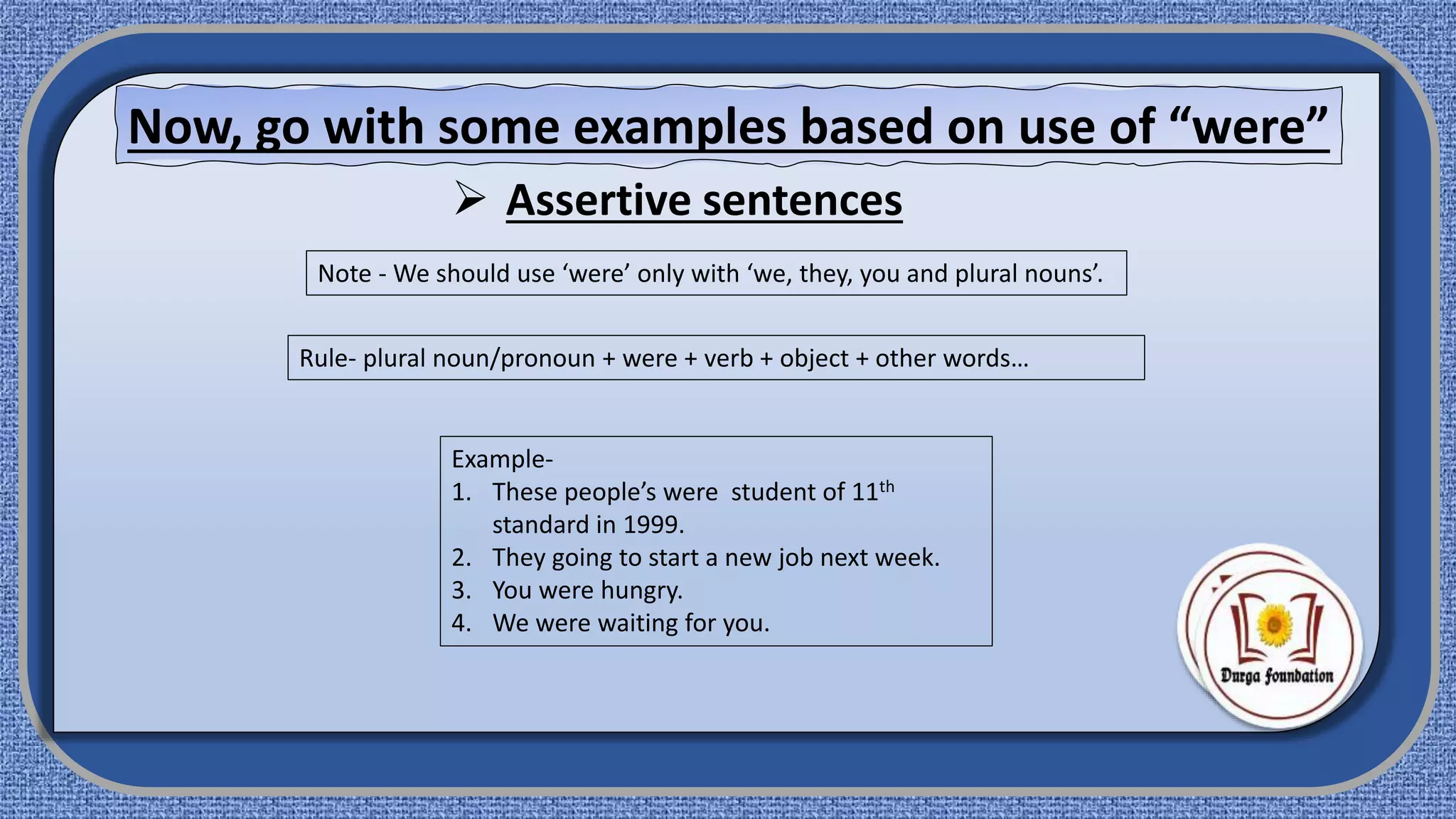 ppt on use of was, were....pptx