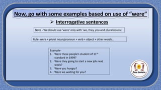 ppt on use of was, were....pptx