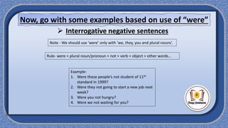 ppt on use of was, were....pptx