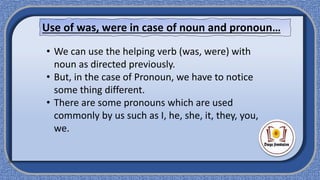 ppt on use of was, were....pptx