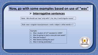 ppt on use of was, were....pptx