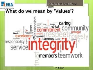Values - organisational behaviour | PPT