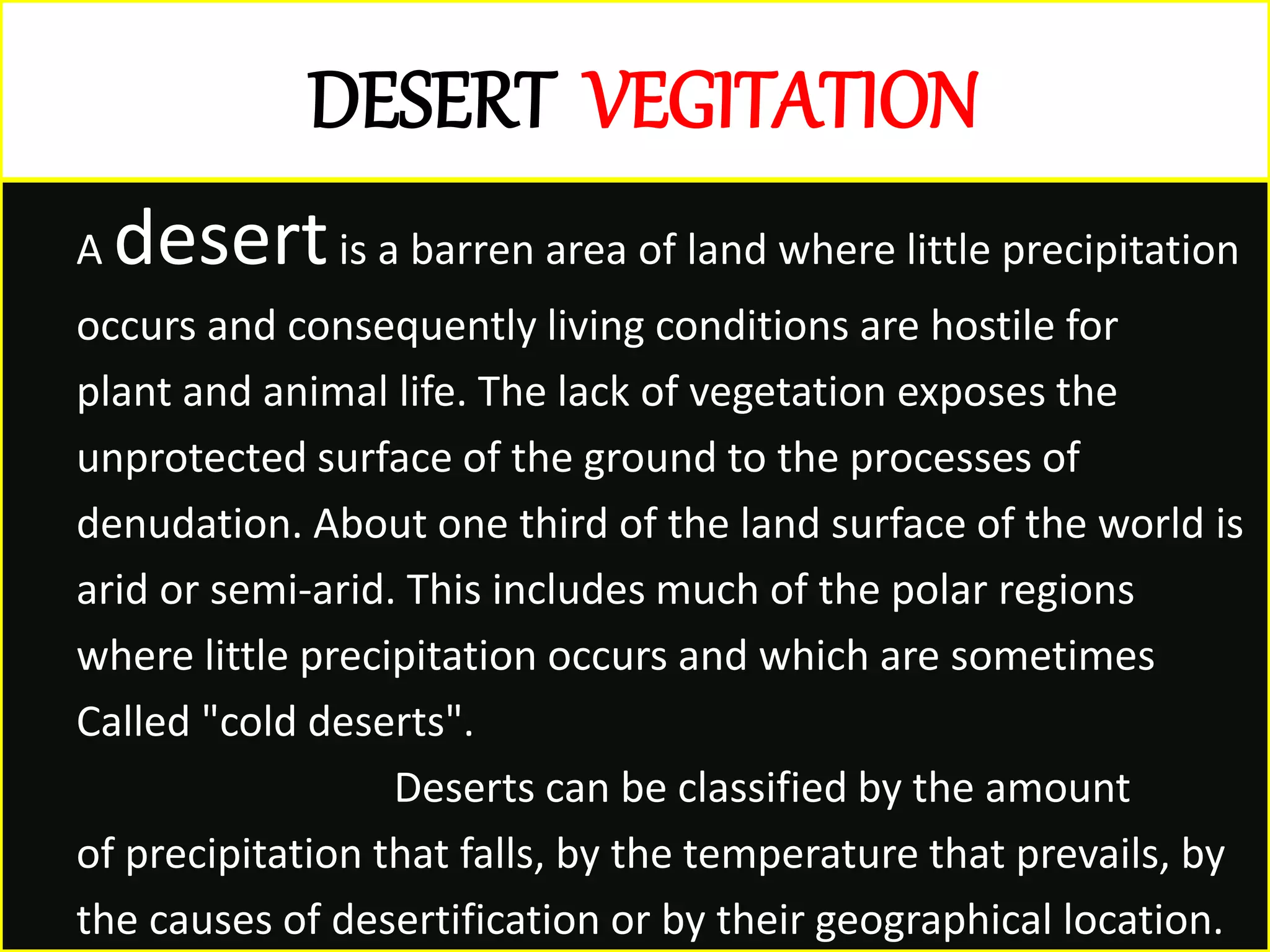 VEGETATION by Rupam Dey | PPT