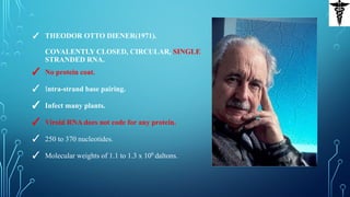 Ppt on viroids and prions by harshal shrote | PPT