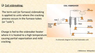 Visbreaking and Delayed coking | PPTX