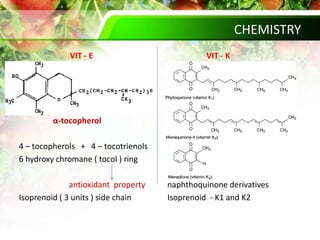 Ppt on vit e and k | PPTX