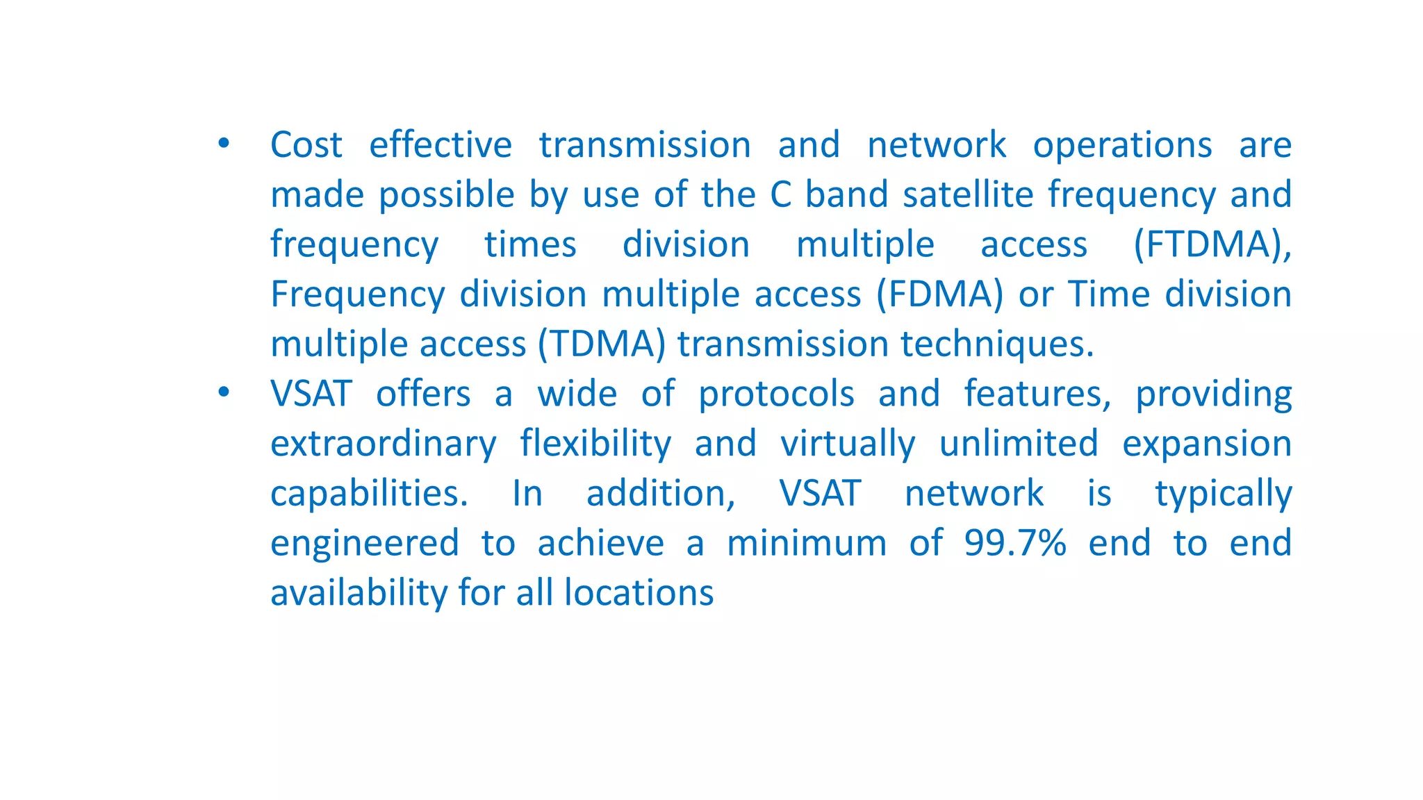 ppt presentation on vsat technology | PPTX