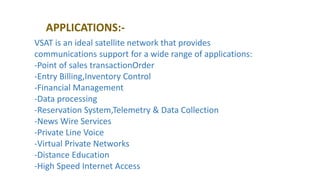 ppt presentation on vsat technology | PPTX
