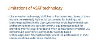 ppt presentation on vsat technology | PPTX
