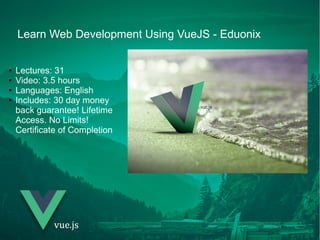 An Introduction to Vuejs | ODP
