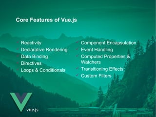 An Introduction to Vuejs | PPT