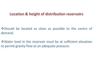 Water Distribution System Ppt