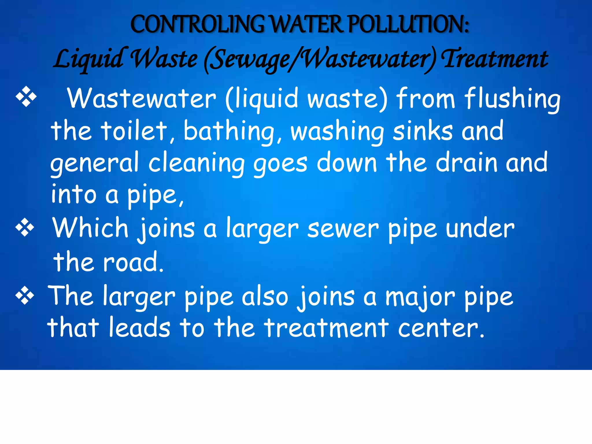 PPT on Water Polution | PPTX