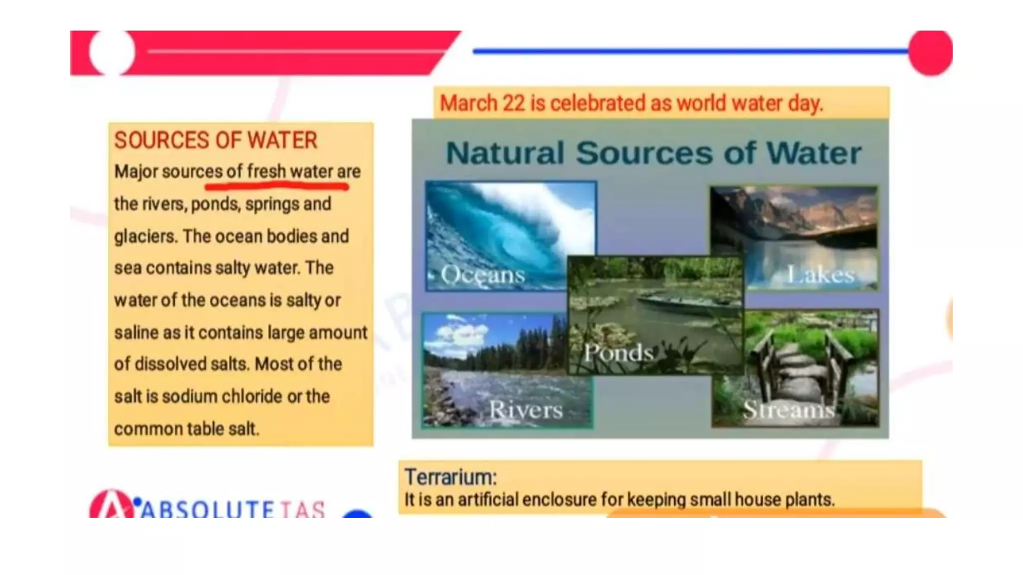 Ppt on water vii | PPTX