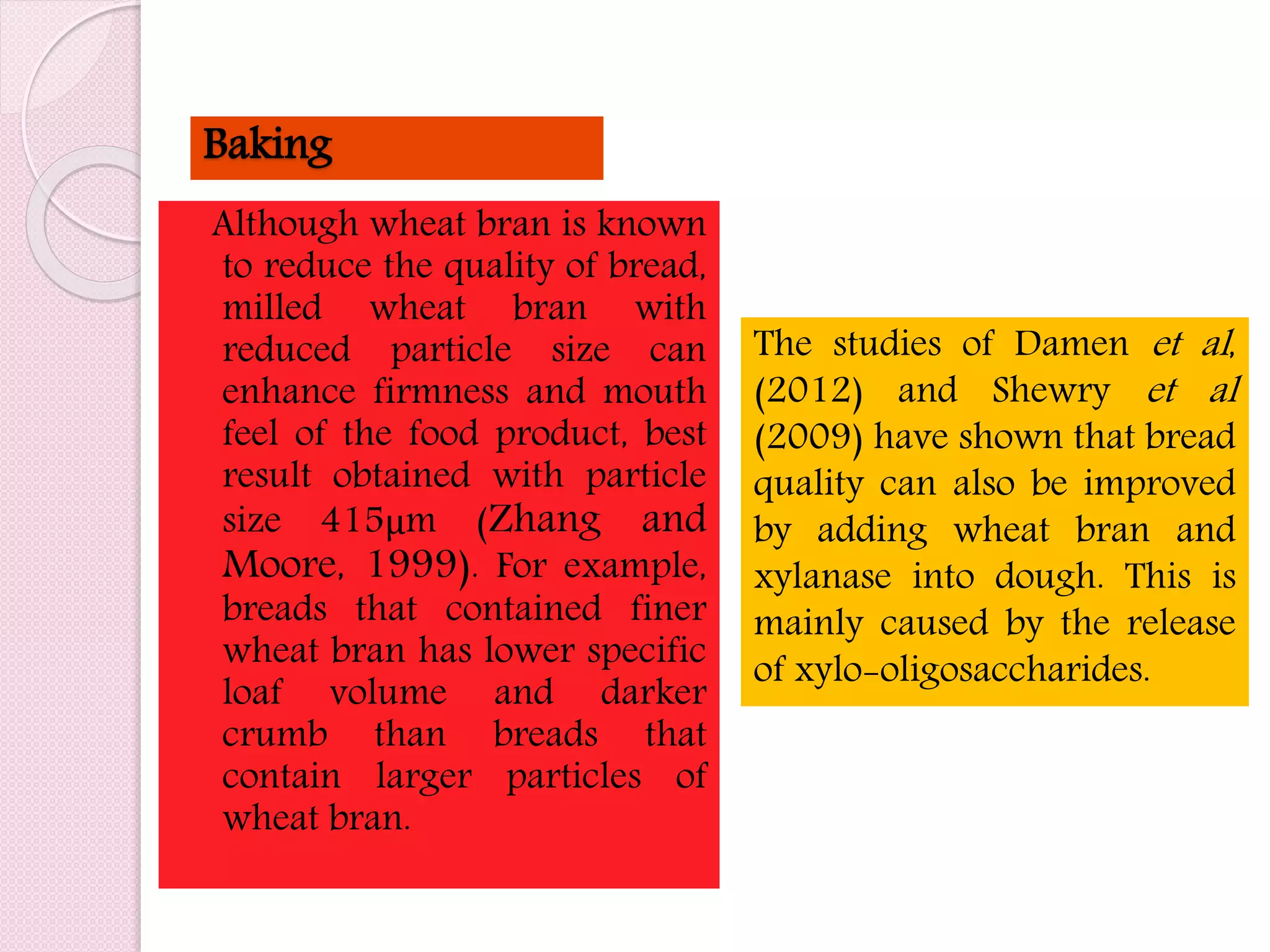 Wheat and its byproducts - Health benefits and application in food ...