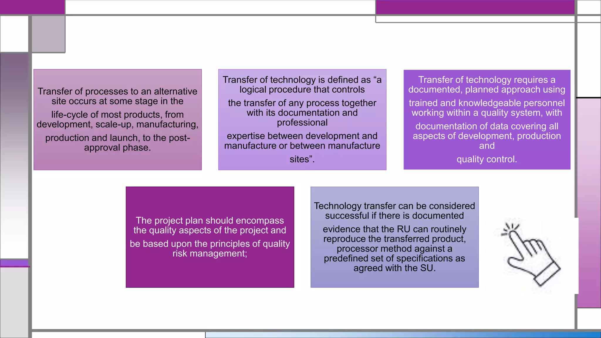 WHO guidelines on transfer of technology | PPTX