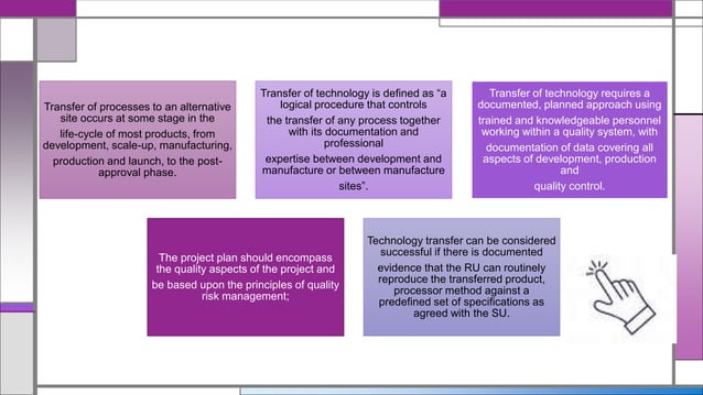 WHO guidelines on transfer of technology | PPTX