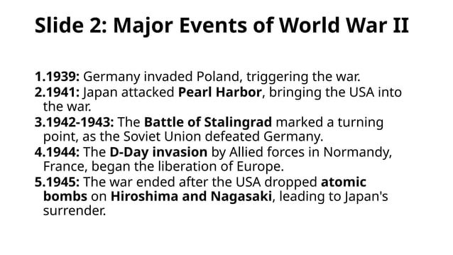 PPT On World War II in Script format.pptx