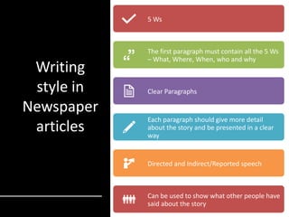 Powerpoint on Writing a Newspaper Report.pptx