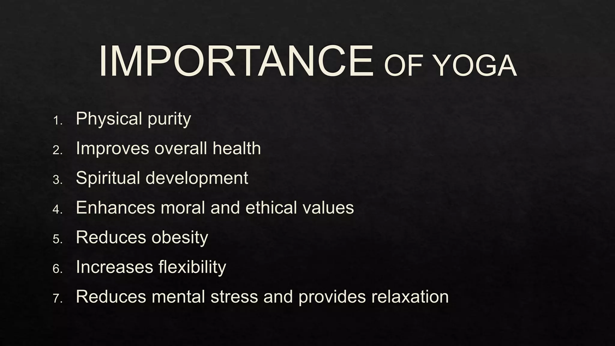 YOGA - THE WAY OF LIFE | PPTX