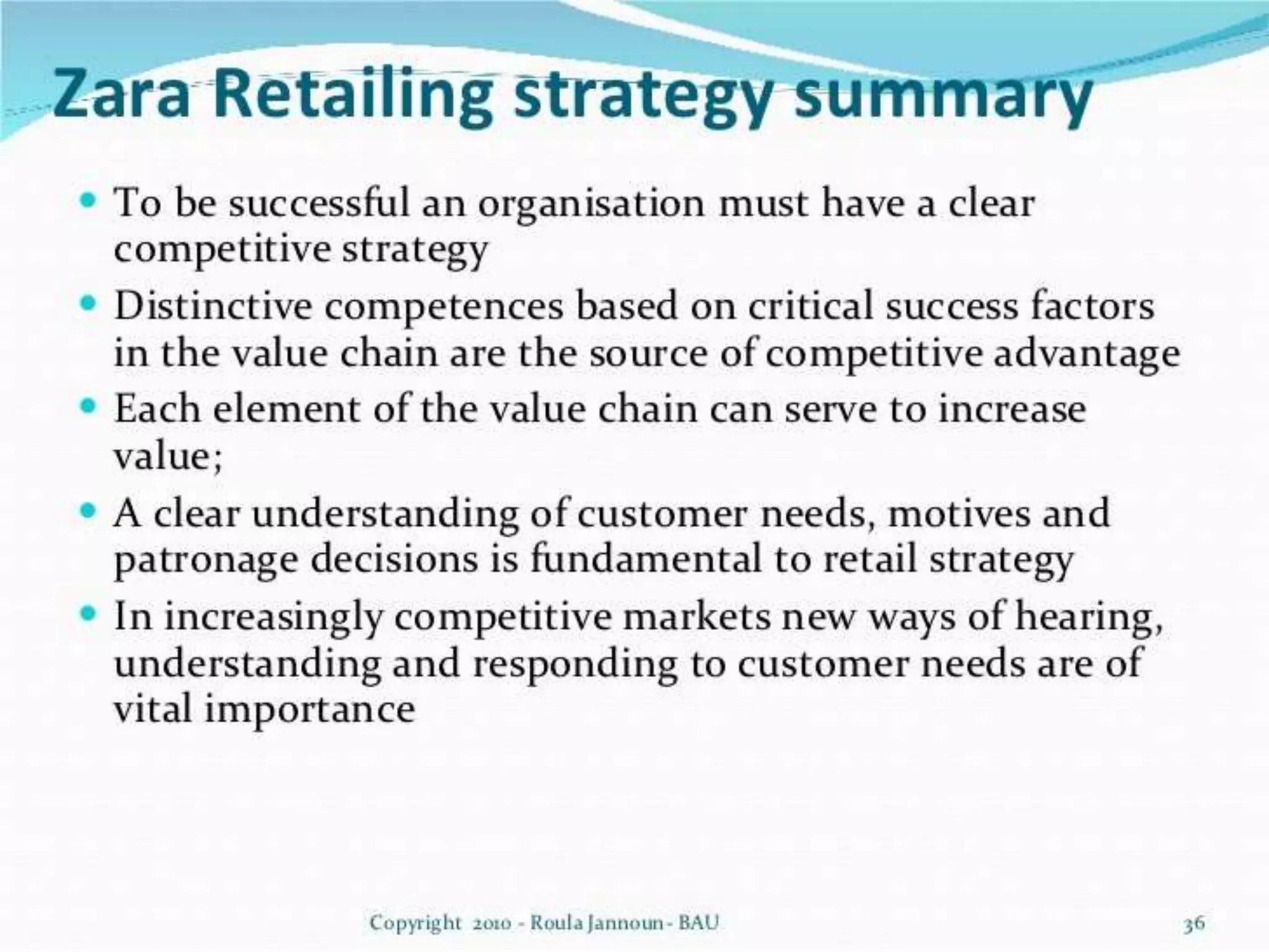 Ppt on zara | PPTX