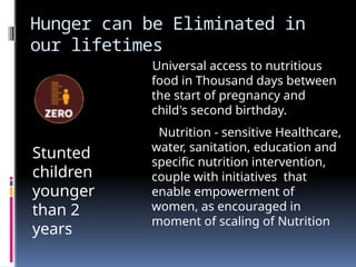 PPT ON ZERO HUNGER.pptxnjggfbjjjjnngfsgjjf | PPTX