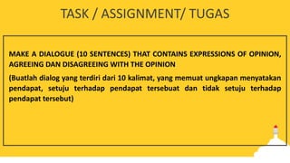 ppt opinion kelas sebelas bahasa Inggris | PDF
