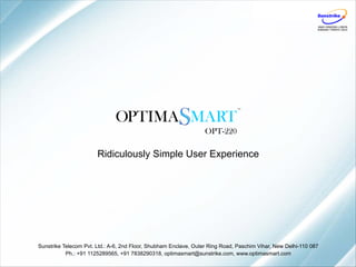 OptimaSmart OPT-220 Calling Tablet | PDF