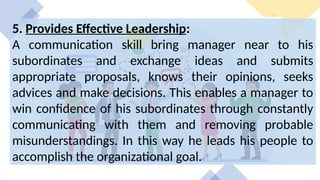 THE IMPORTANCE OF COMMUNICATION IN HUMAN RESOURCE MANAGEMENT | PPTX