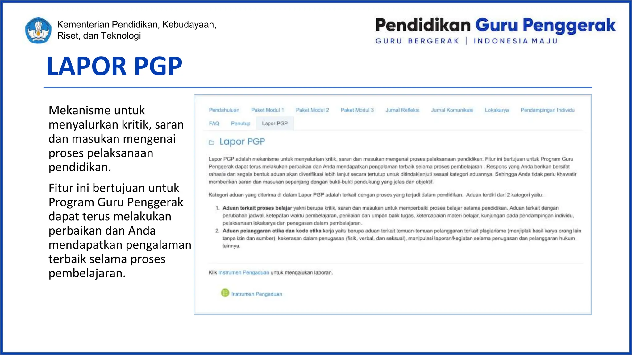 PPT_Orientasi_LMS-PGP.pptx materi persiapan program guru penggerak | PPT