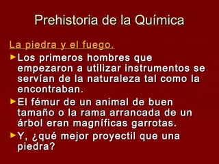 Ppt origen e historia de la química | PPT