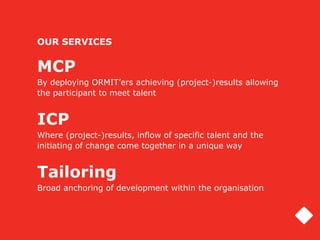 ORMIT Belgium | PPT