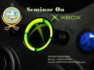 PPT / slide presentation on Xbox | PPT