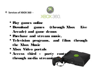 PPT / slide presentation on Xbox | PPT