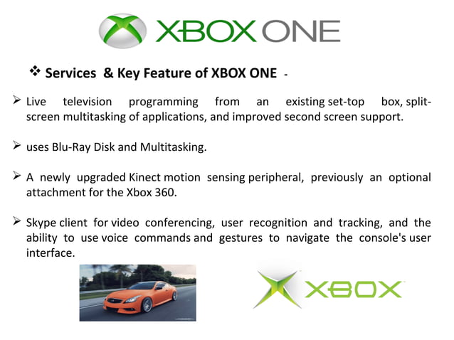 PPT / slide presentation on Xbox | PPT | Home Entertainment Systems ...