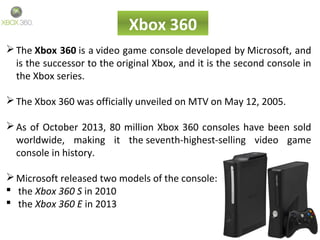 PPT / slide presentation on Xbox | PPT