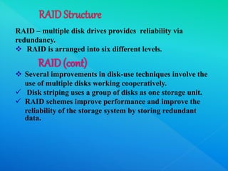 I/O System and Case study | PPT