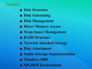 I/O System and Case study | PPT