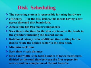 I/O System and Case study | PPT